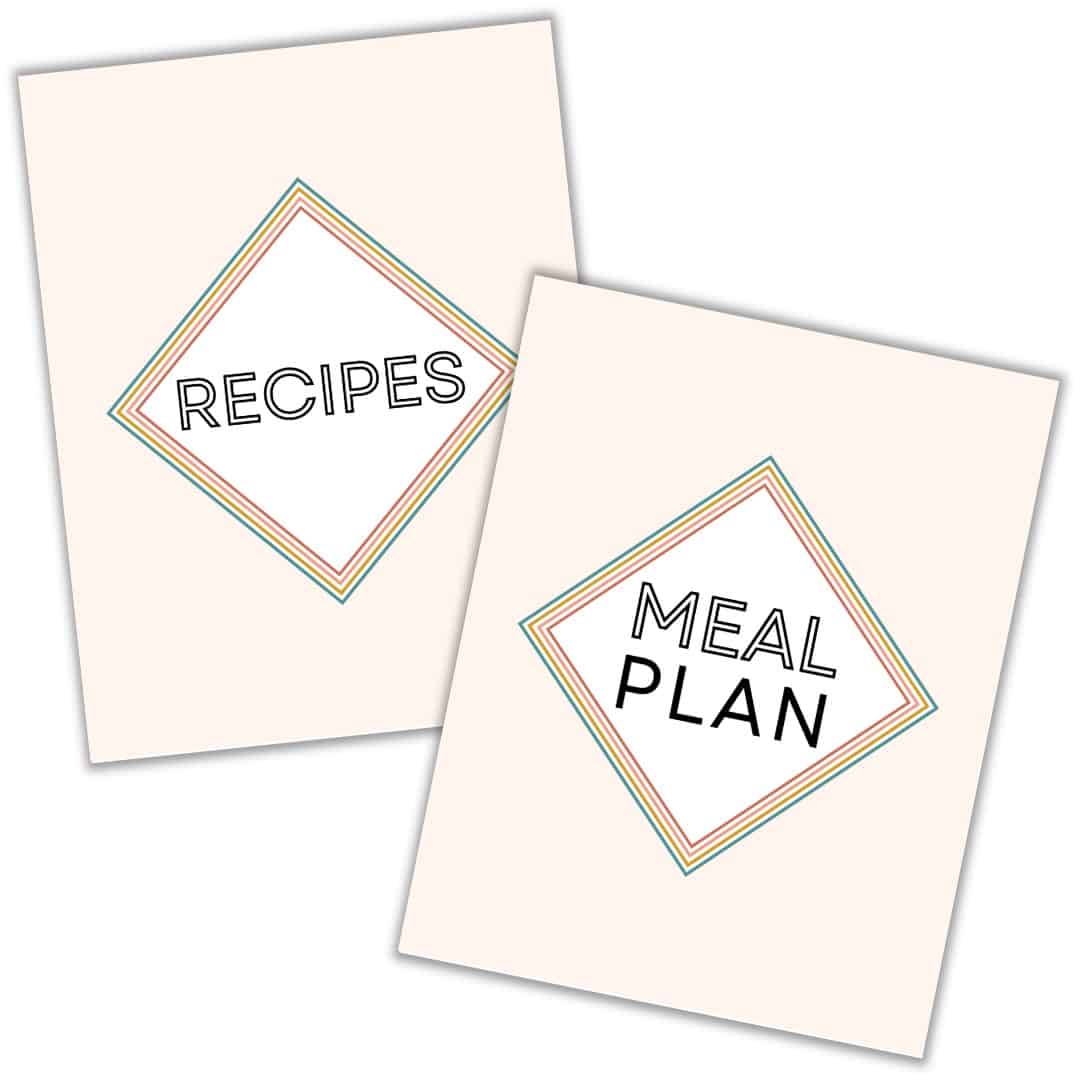 Product Details: PLR Meal Planning Bundle - Print Perfect Creative