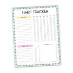 Free PLR Polka Dot Planner (Editable Canva Template) - Print Perfect ...