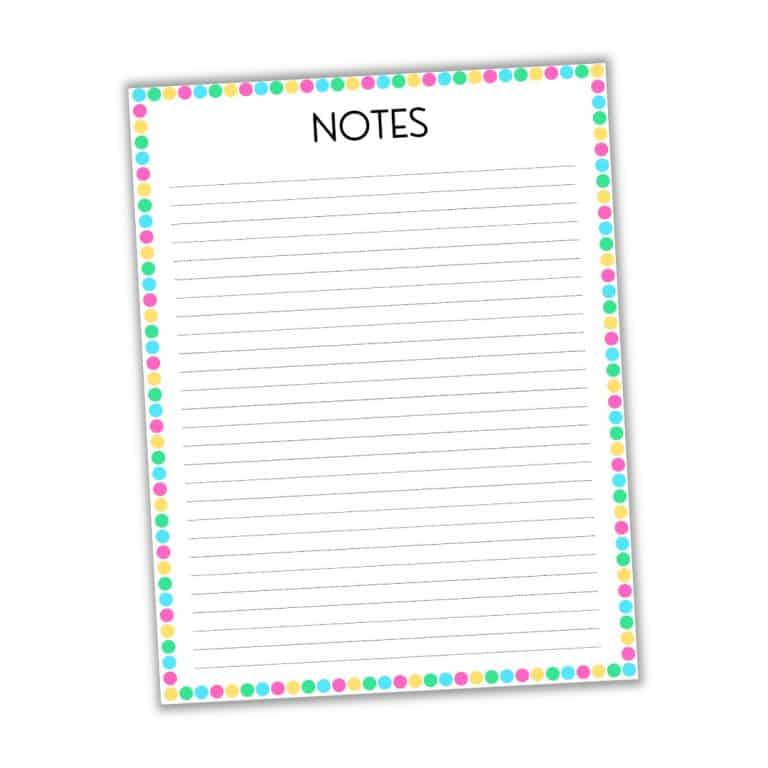 Free PLR Polka Dot Planner (Editable Canva Template) - Print Perfect ...