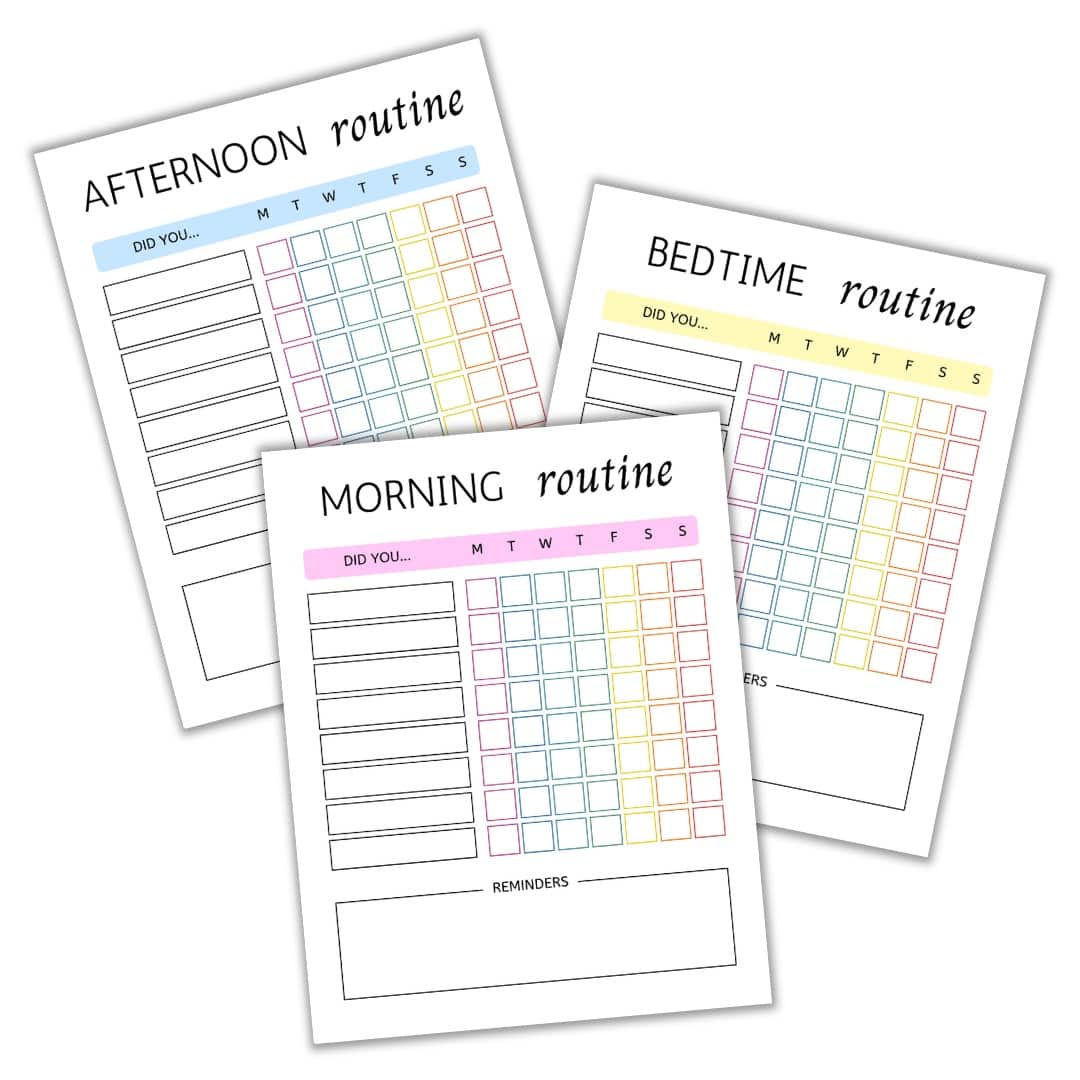 Product Details: PLR Kids' Chart Bundle - Print Perfect Creative