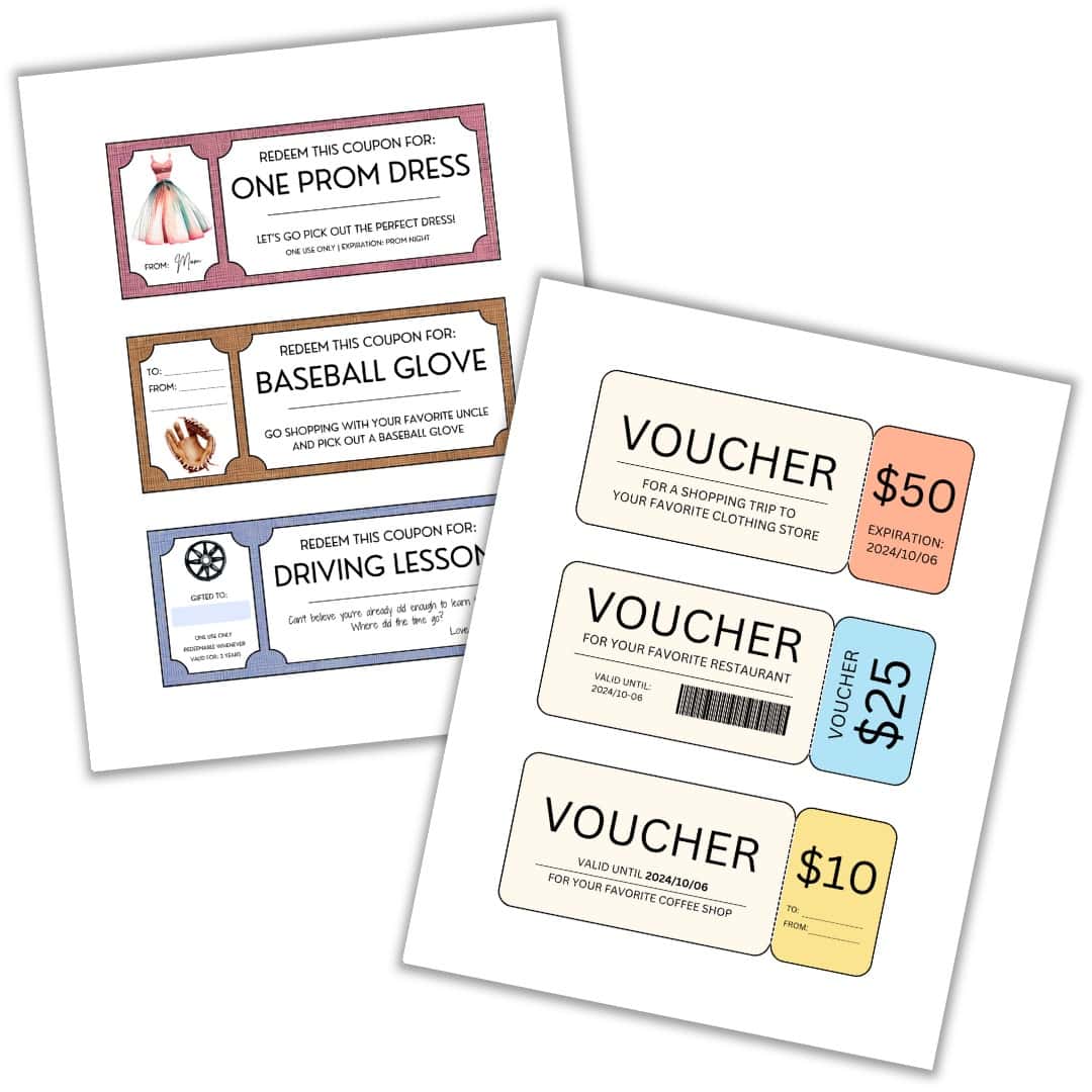 Product Details: PLR Coupon Bundle - Print Perfect Creative